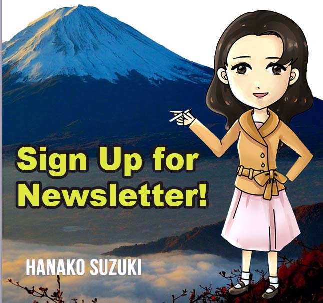 Newsletter – Japanese Lesson with Hanako